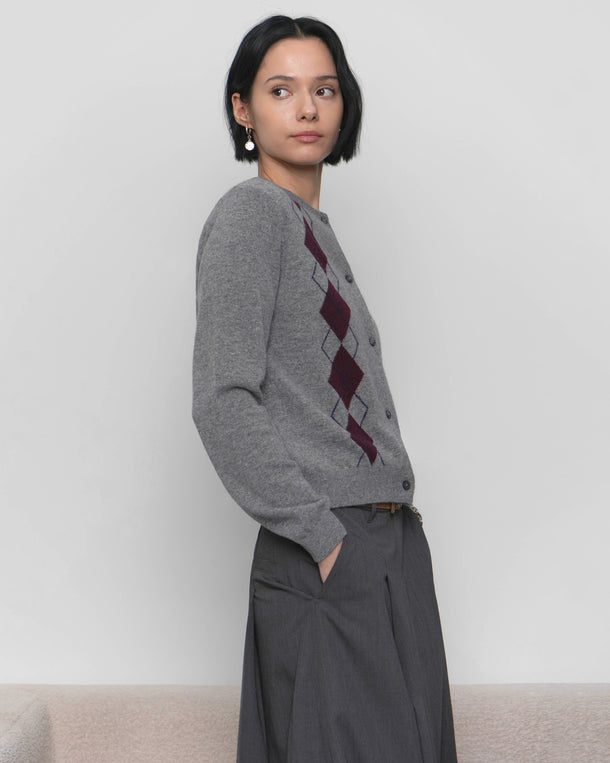 Wren Argyle Cardigan – FM2050