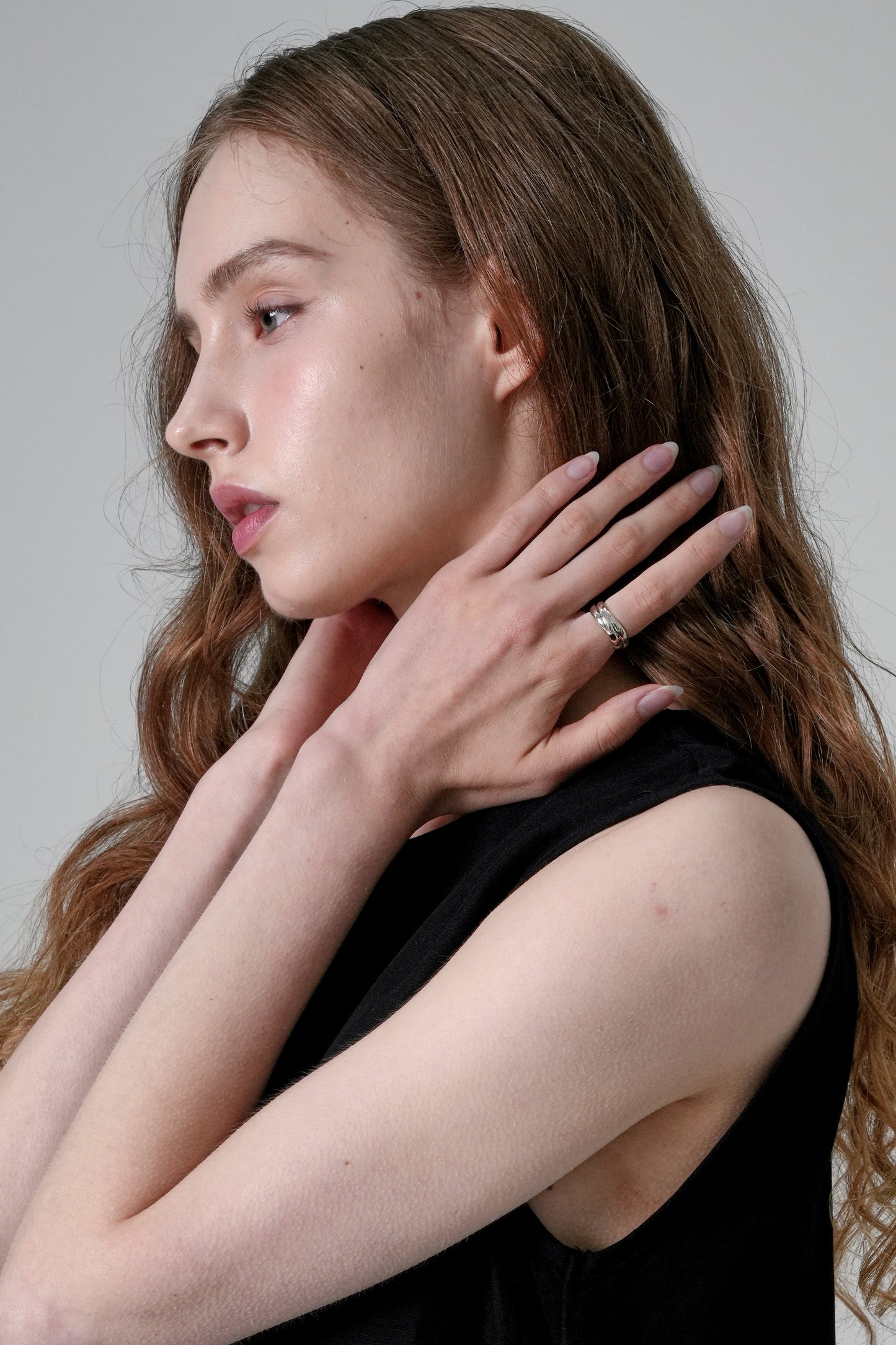 Triple Layer Band, Silver – FM2050